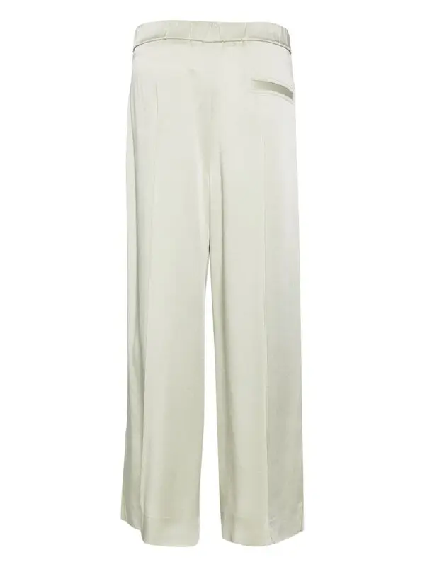 JIL SANDER Wide-leg Trousers - Green