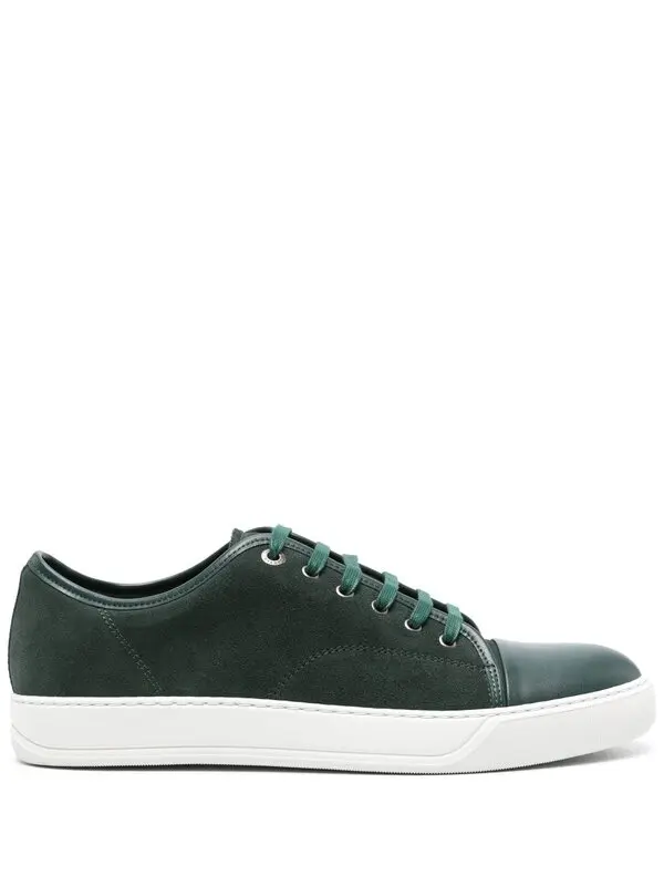 LANVIN Suede Lace-up Sneakers