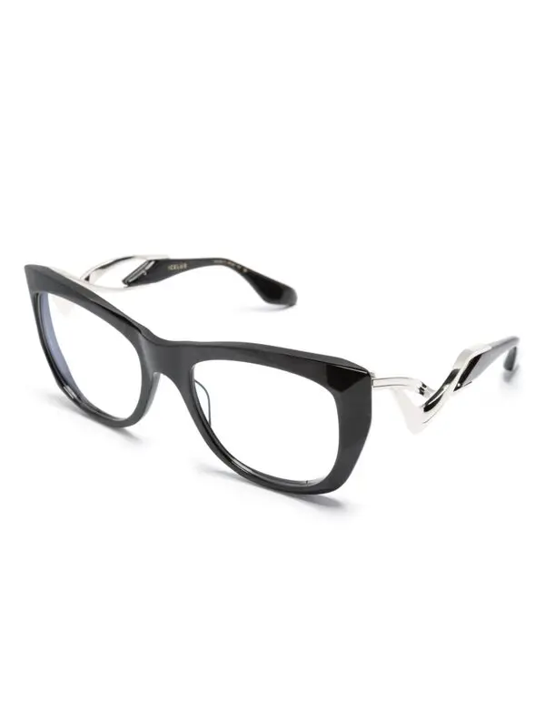 Dita Icelus Cat-eye Glasses - Black