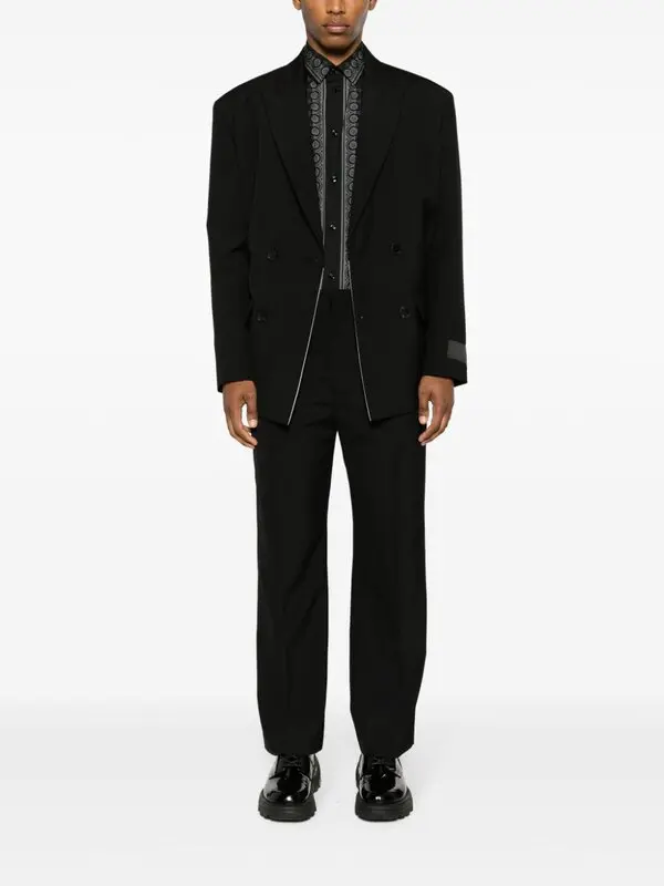 Versace Barocco Print Cotton Shirt