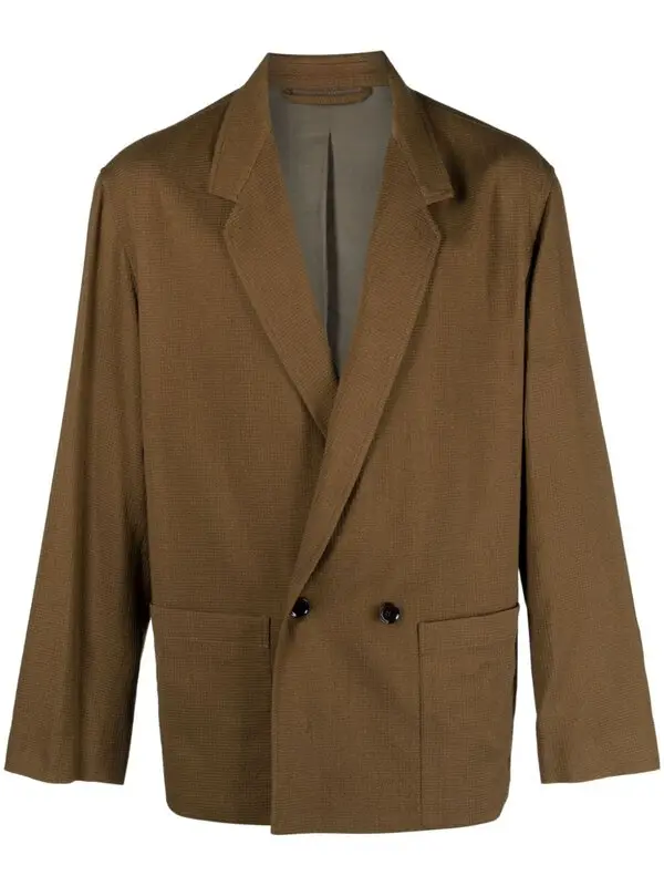 LEMAIRE Notched-lapel Double-breasted Blazer