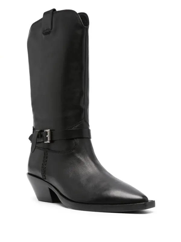 Ash Duran 55mm Leather Boots