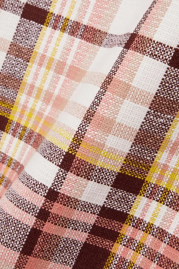 Zimmermann Matchmaker Checked Midi Skirt