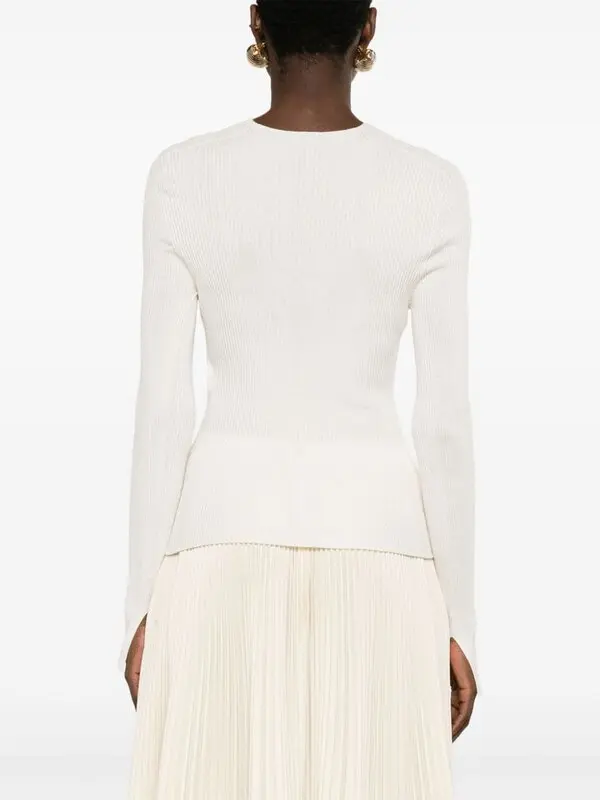 LANVIN Long-sleeve Knitted Top