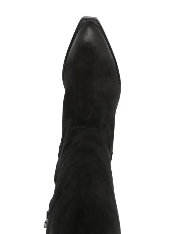 Ash Dolly 55mm Leather Boots