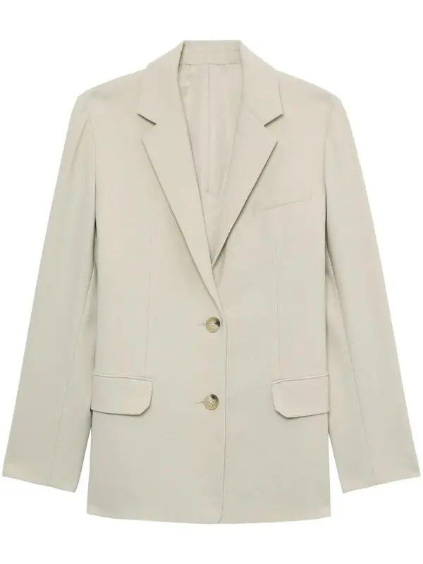 Helmut Lang Tailored Single-breasted Blazer - Neutrals