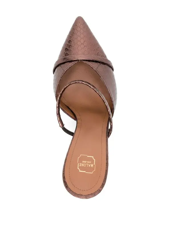MALONE SOULIERS Frankie Leather Mules