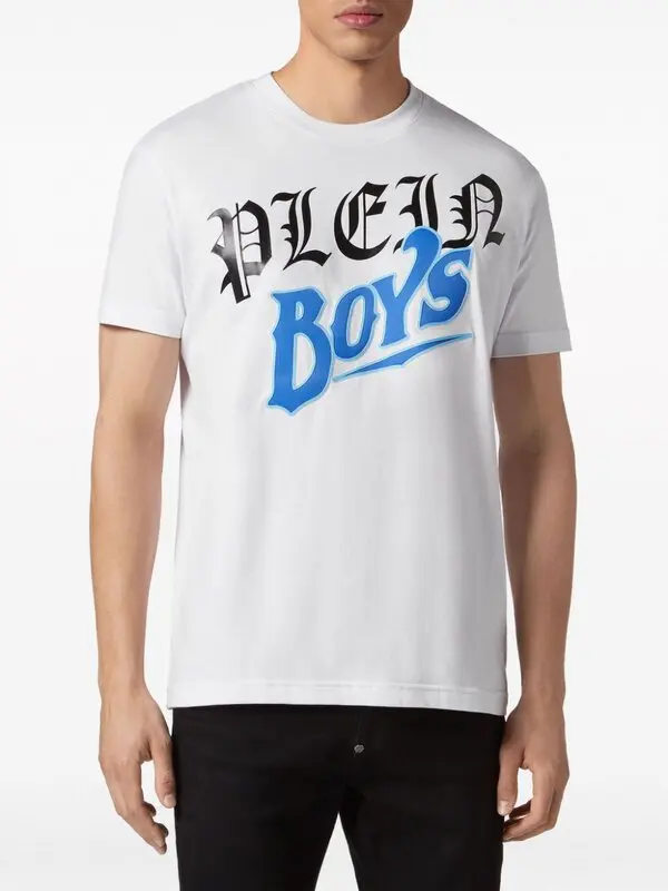 Philipp Plein Slogan-print Cotton T-shirt
