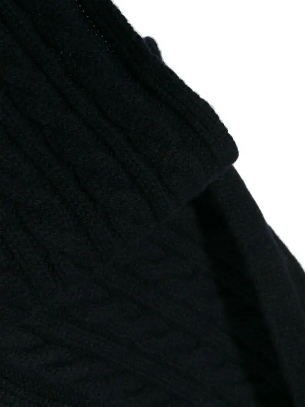 Sunspel Cable-knit Wool Scarf