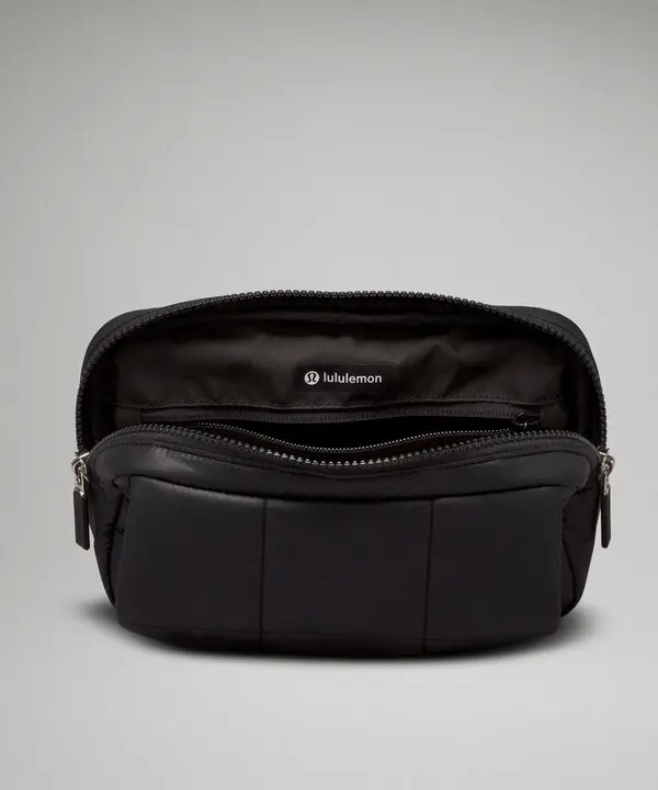 lululemon hand warmer bag Lululemon Quilted Grid Belt Bag Hand Warmer 1.5l - Black