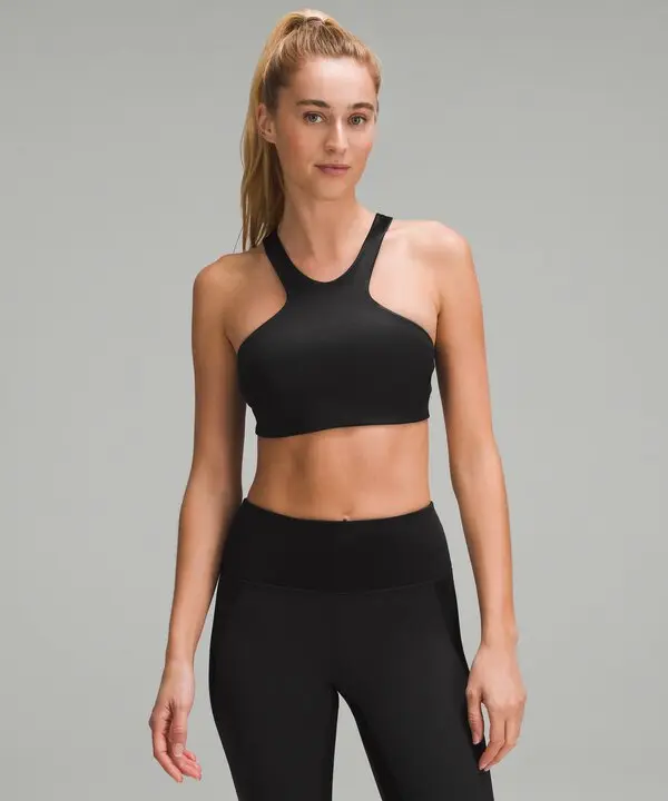 Lululemon Shine Racerback Train Bra Medium Support, A/b Cup