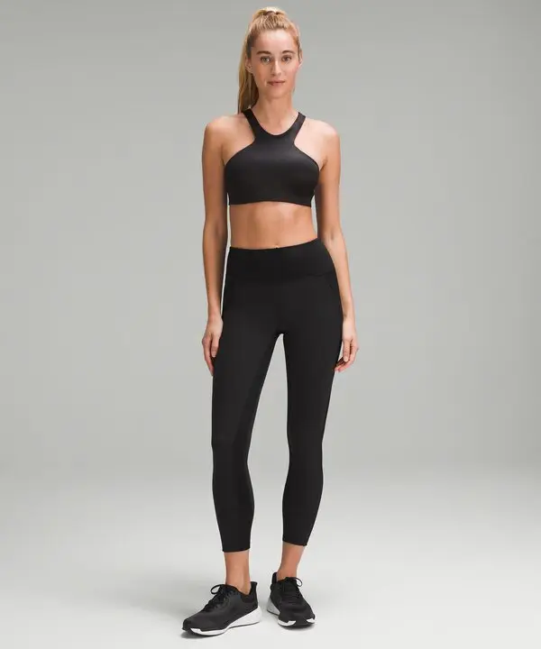 Lululemon Shine Racerback Train Bra Medium Support, A/b Cup