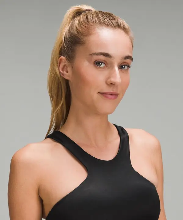 Lululemon Shine Racerback Train Bra Medium Support, A/b Cup