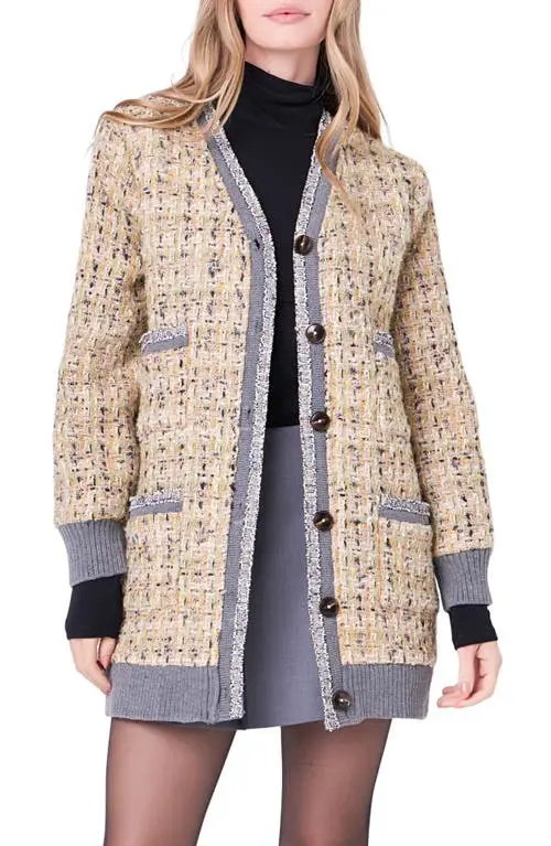 English Factory Bouclé Coat