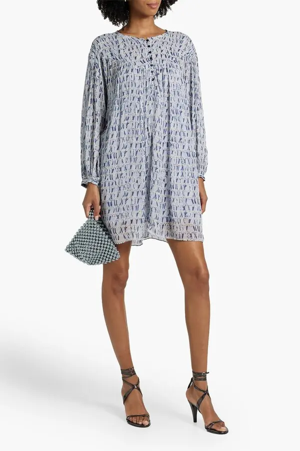 MARANT ETOILE Silorion Tie-dyed Mini Dress