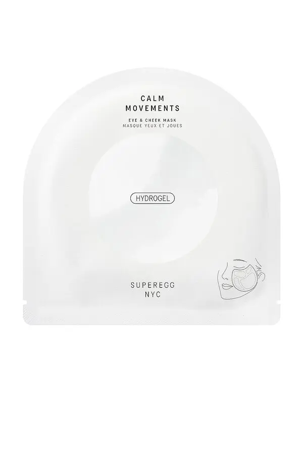SUPEREGG Calm Movements Eye & Cheek Mask Pack Of 5 - N,a
