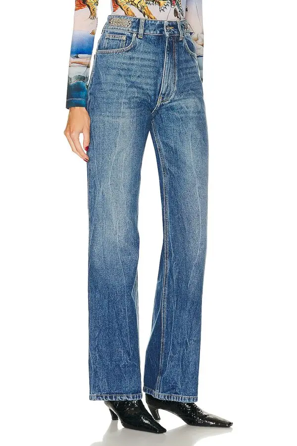 Rabanne Wide Leg Jeans