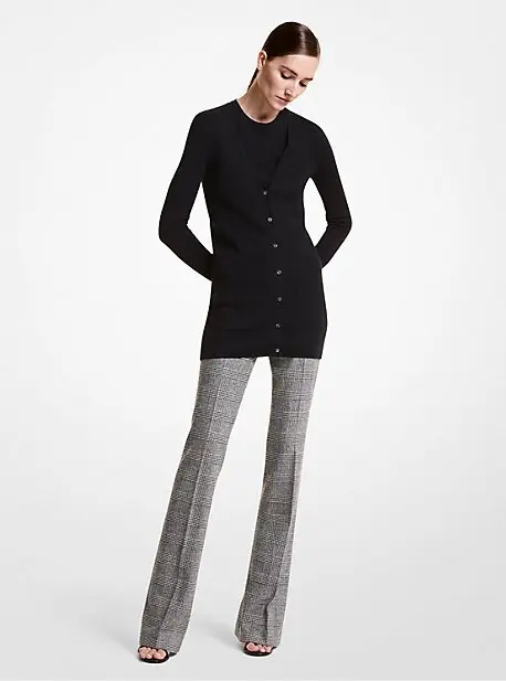 Michael Kors Bette Cashmere Cardigan - Black