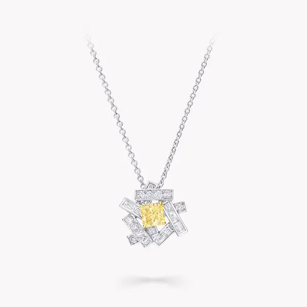 Graff Threads Diamond Pendant - White Gold