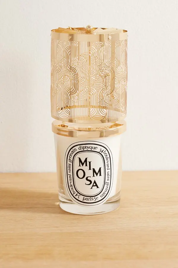 Diptyque Lantern And Mimosa Scented Candle Set, 190g