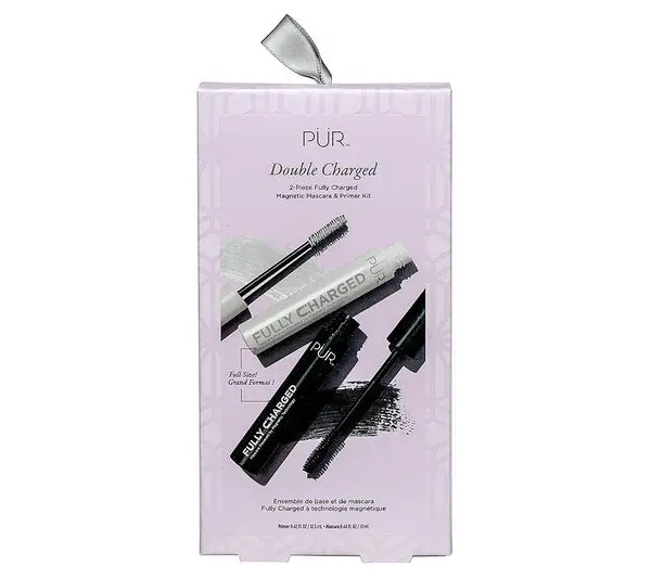 PUR Fully Charged Magnetic Mascara & Pri Mer 2-piece Se - One-color