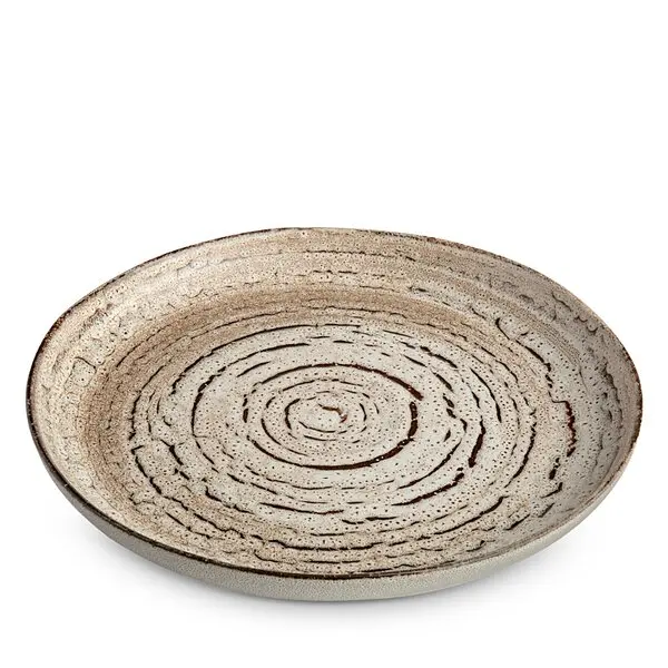 CARMEL CERAMICA Truffle Round Serving Platter