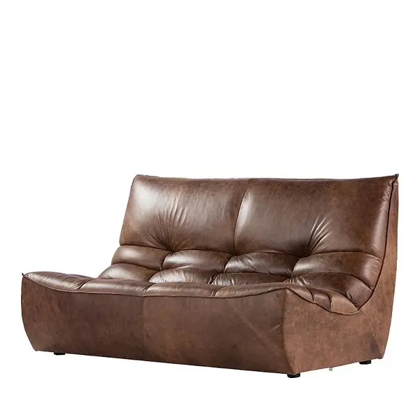 GIUSEPPE NICOLETTI Volpe Loveseat - Las Vegas Chocolate