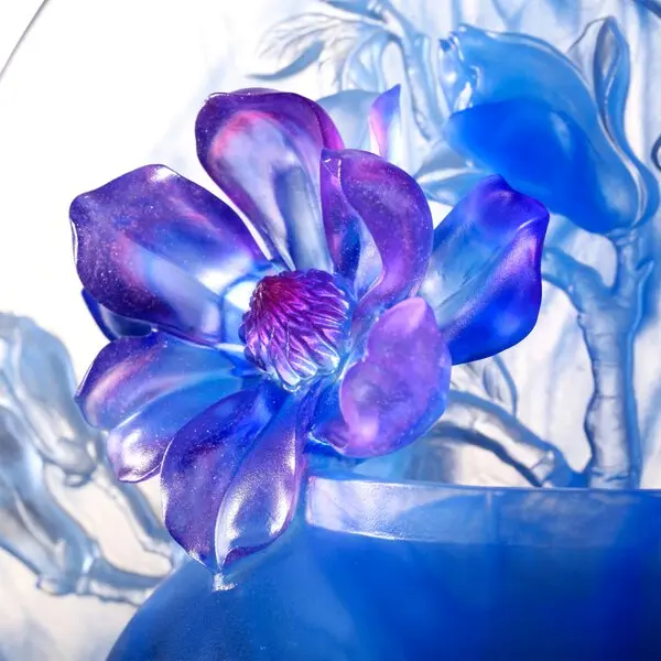 LIULI World Of Beautiful Compassion Crystal Figure