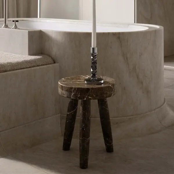 ORREFORS Carat Candlestick Holder, Small - Graphite