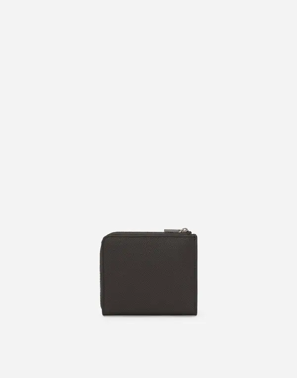 Dolce & Gabbana Dauphine Calfskin Card Holder - Grey