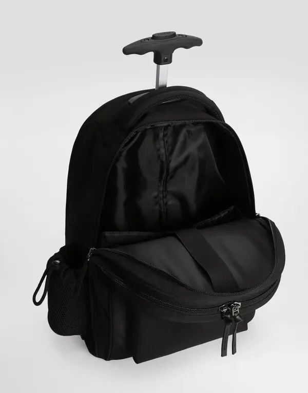 Dolce & Gabbana Printed Nylon Trolley Backpack