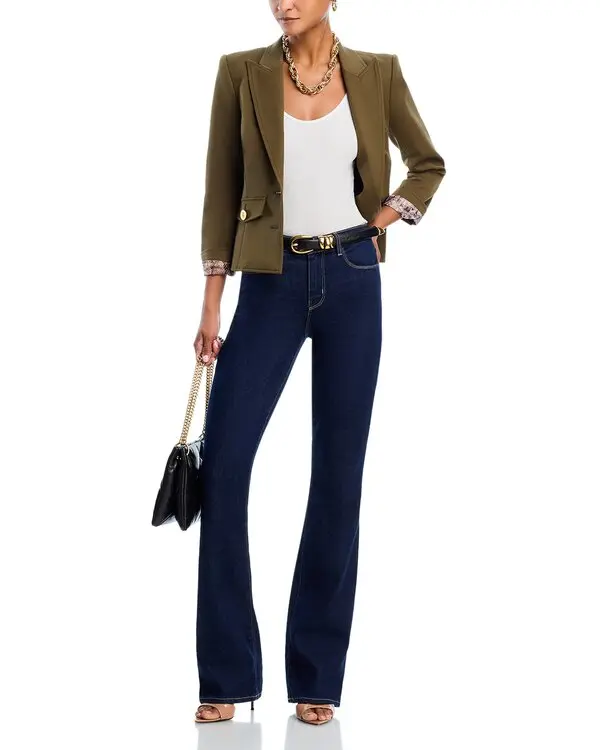 L'Agence Selma Mid-rise Flare Jeans - Koval