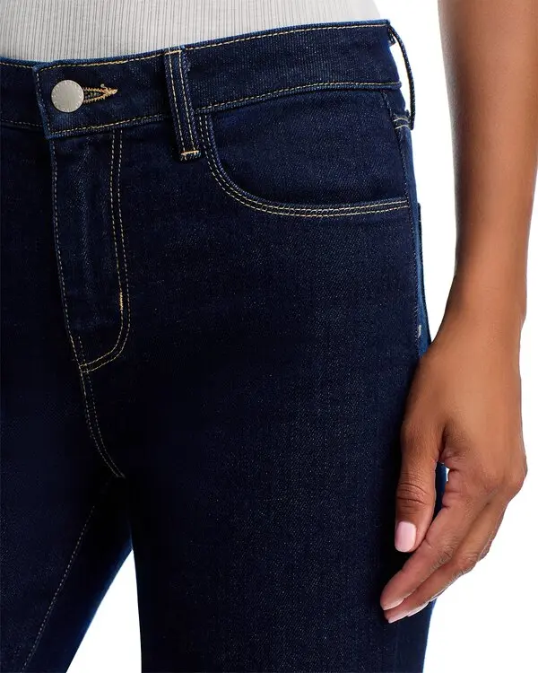 L'Agence Selma Mid-rise Flare Jeans - Koval