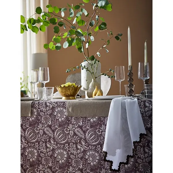 MATOUK Granada Tablecloth, 70 X 144 - Thistle