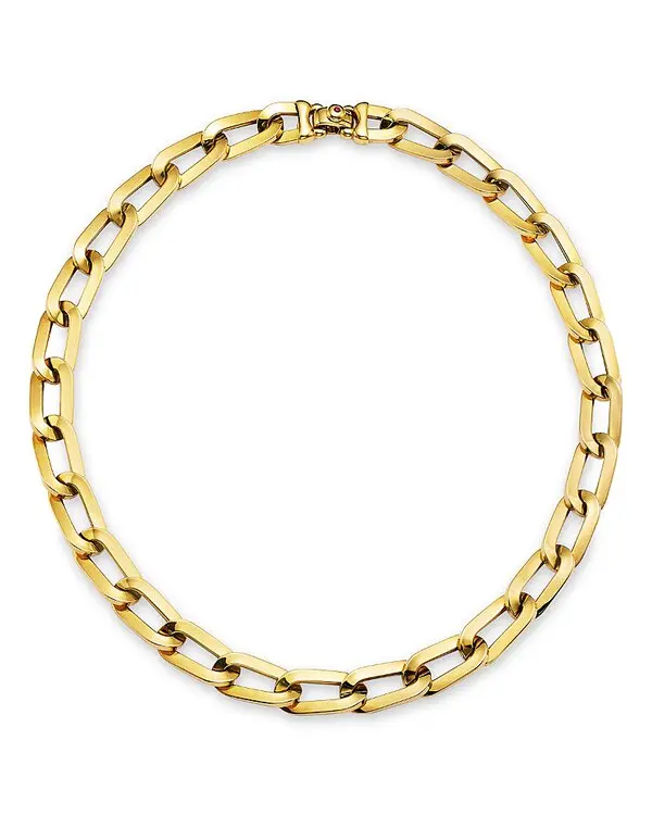 Roberto Coin 18k Link Collar Necklace - Gold