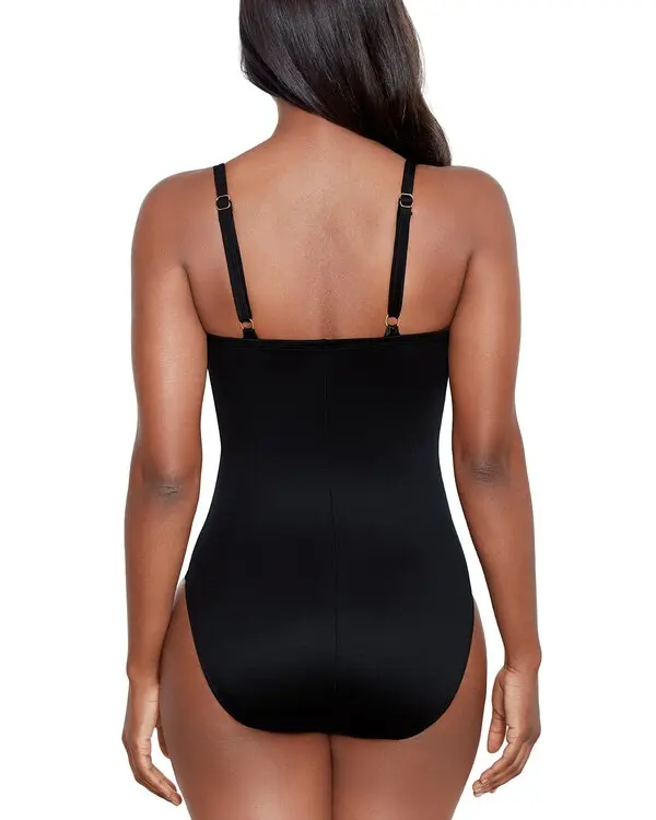 Miraclesuit Rock Solid Starr One Piece Swimsuit - Black
