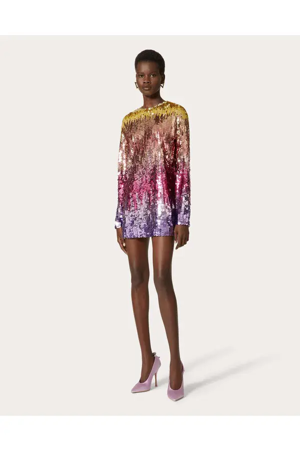 valentino embroidered tulle dress Valentino Garavani Butterfly Embroidered Tulle Maxi Dress