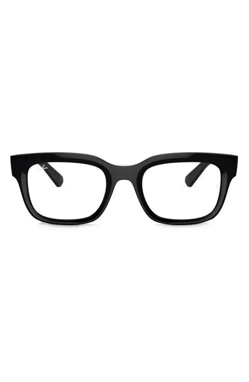 Ray-ban Chad Rectangular Eyeglasses - Black