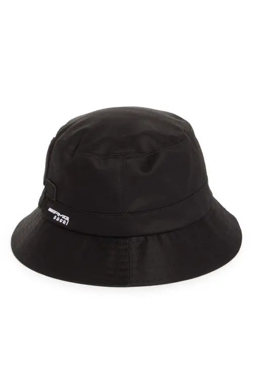 SACAI Black Cotton Bucket Hat Sacai Cotton Bucket Hat In Black - 30% Off | Editorialist main image 2