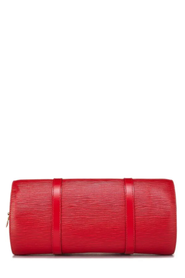 LOUIS VUITTON Epi Soufflot Bag With Mini Pouch