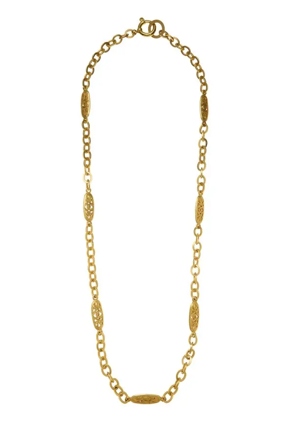 Chanel Cc Necklace - Gold