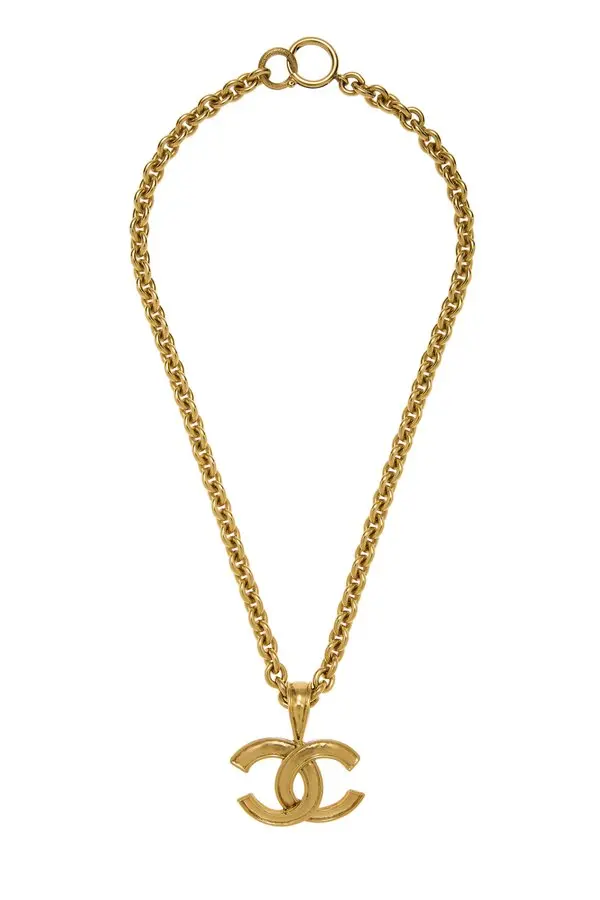 Chanel Cc Necklace - Gold
