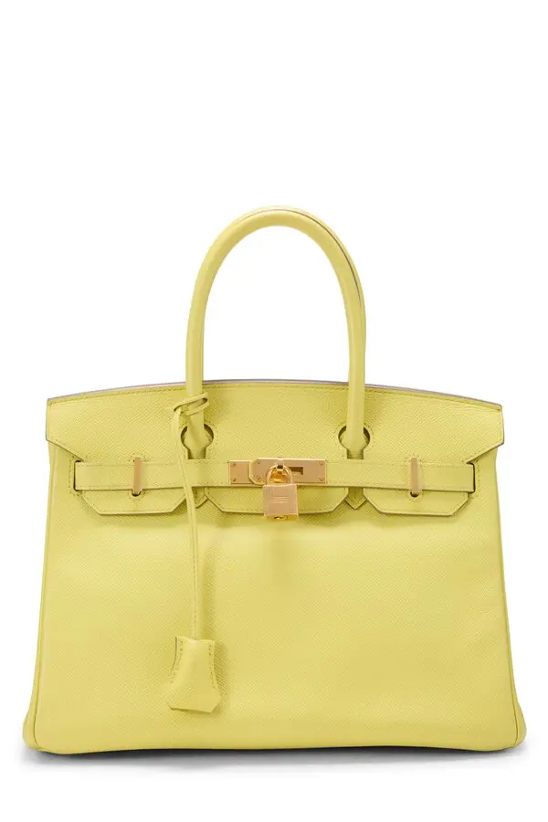 Hermès Birkin 30 - Yellow