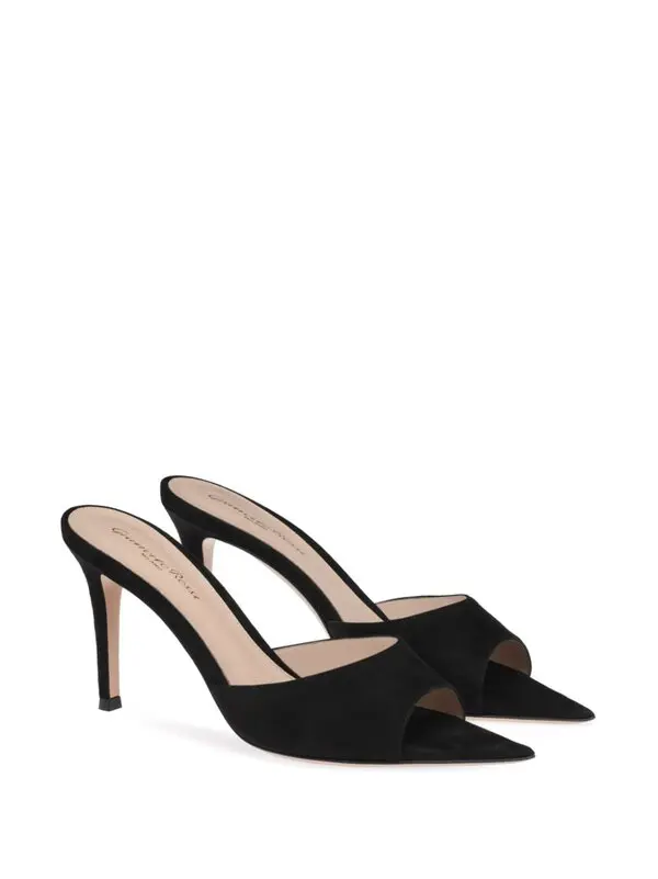 GIANVITO ROSSI 85mm Elle Suede Sandals