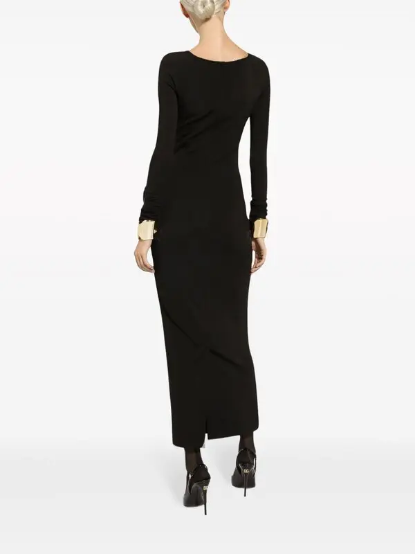 Dolce & Gabbana Long-sleeve Midi Dress