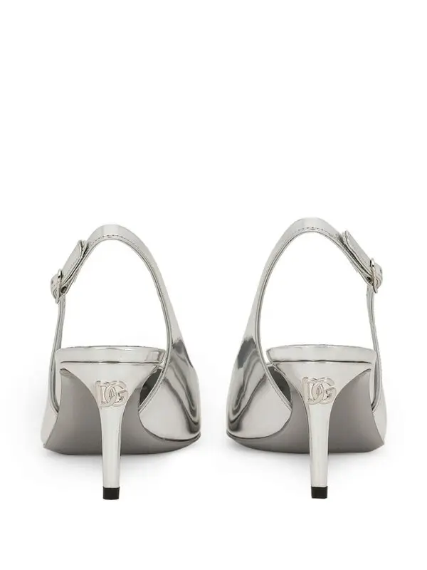 Dolce & Gabbana Leather Slingback Pumps