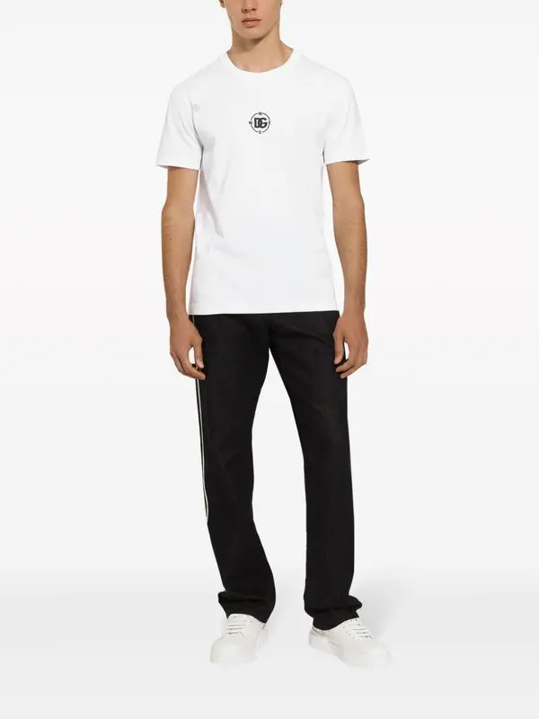 Dolce & Gabbana Marina-print Cotton T-shirt