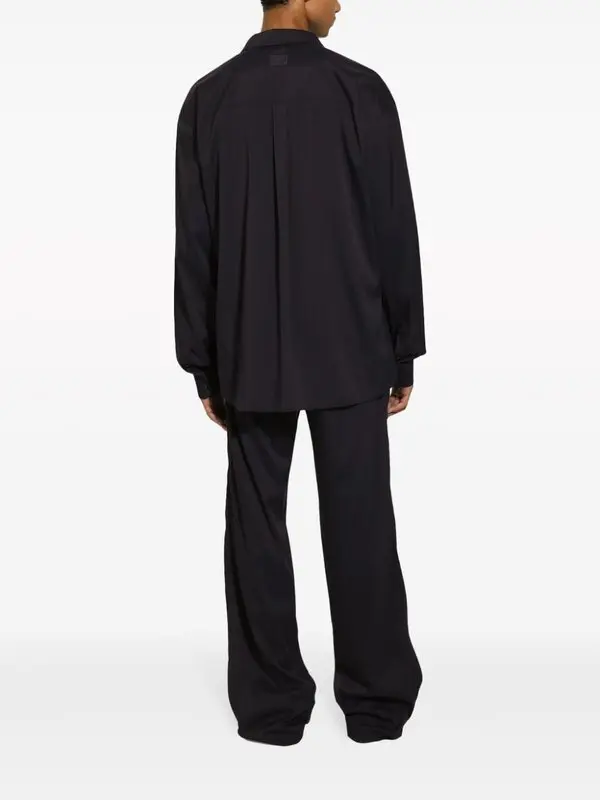 Dolce & Gabbana Pleat-detail Button-up Shirt