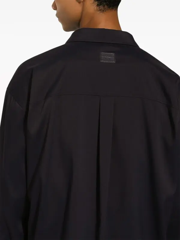 Dolce & Gabbana Pleat-detail Button-up Shirt