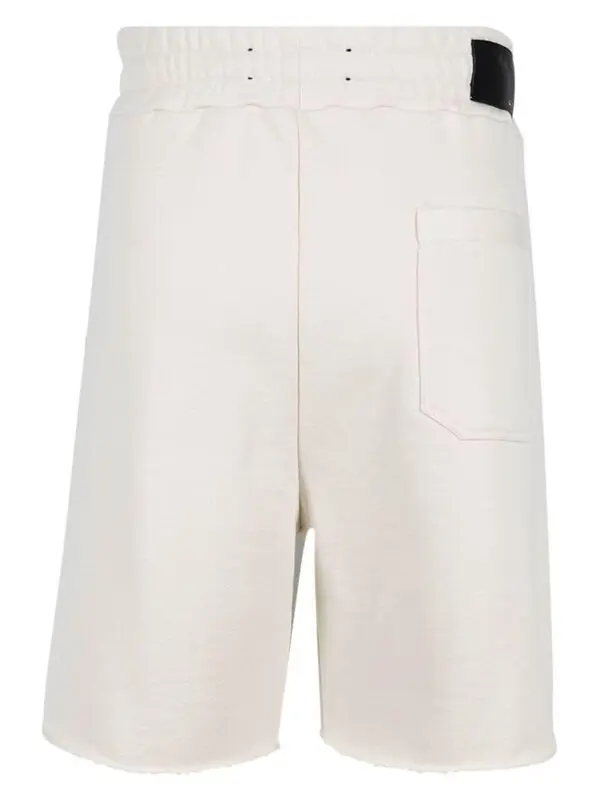 Amiri Cotton Logo Print Track Shorts